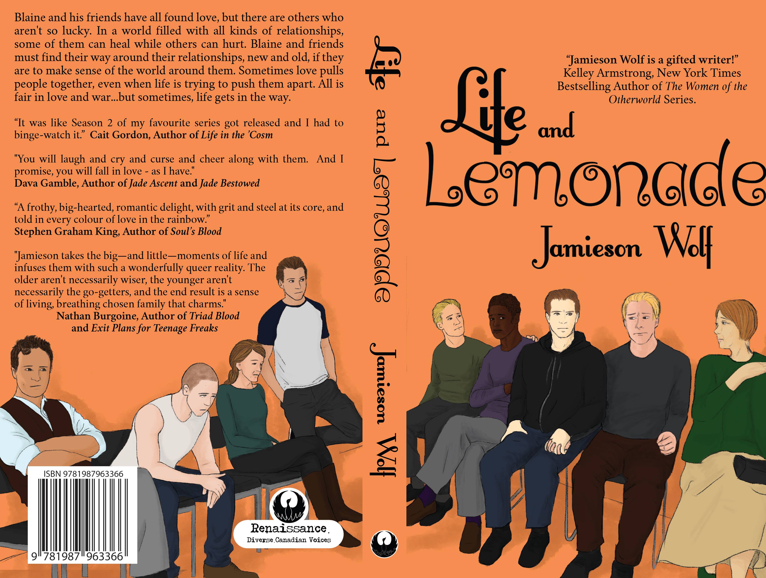 Life and Lemonade – The Cover! – Jamieson Wolf